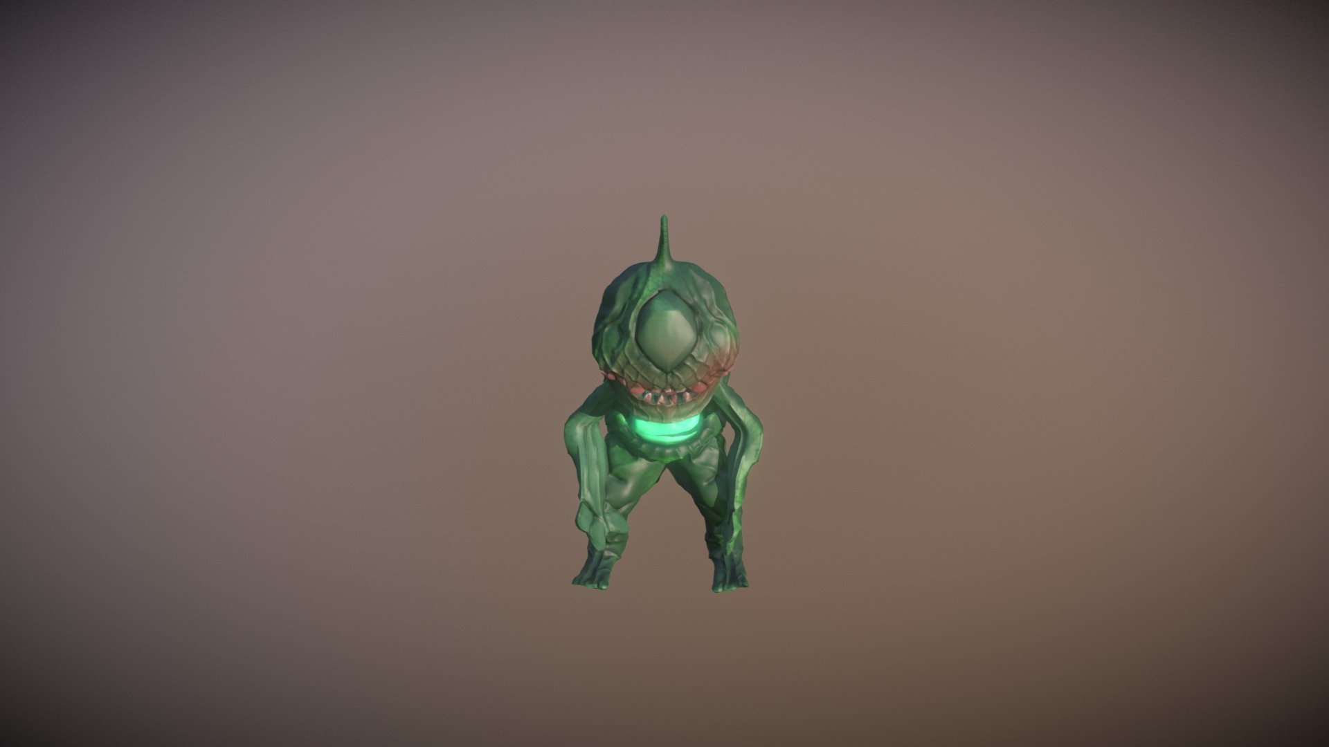 Water monster, lowpoly - 3D model by ChesterGames [a0216bc] - Sketchfab