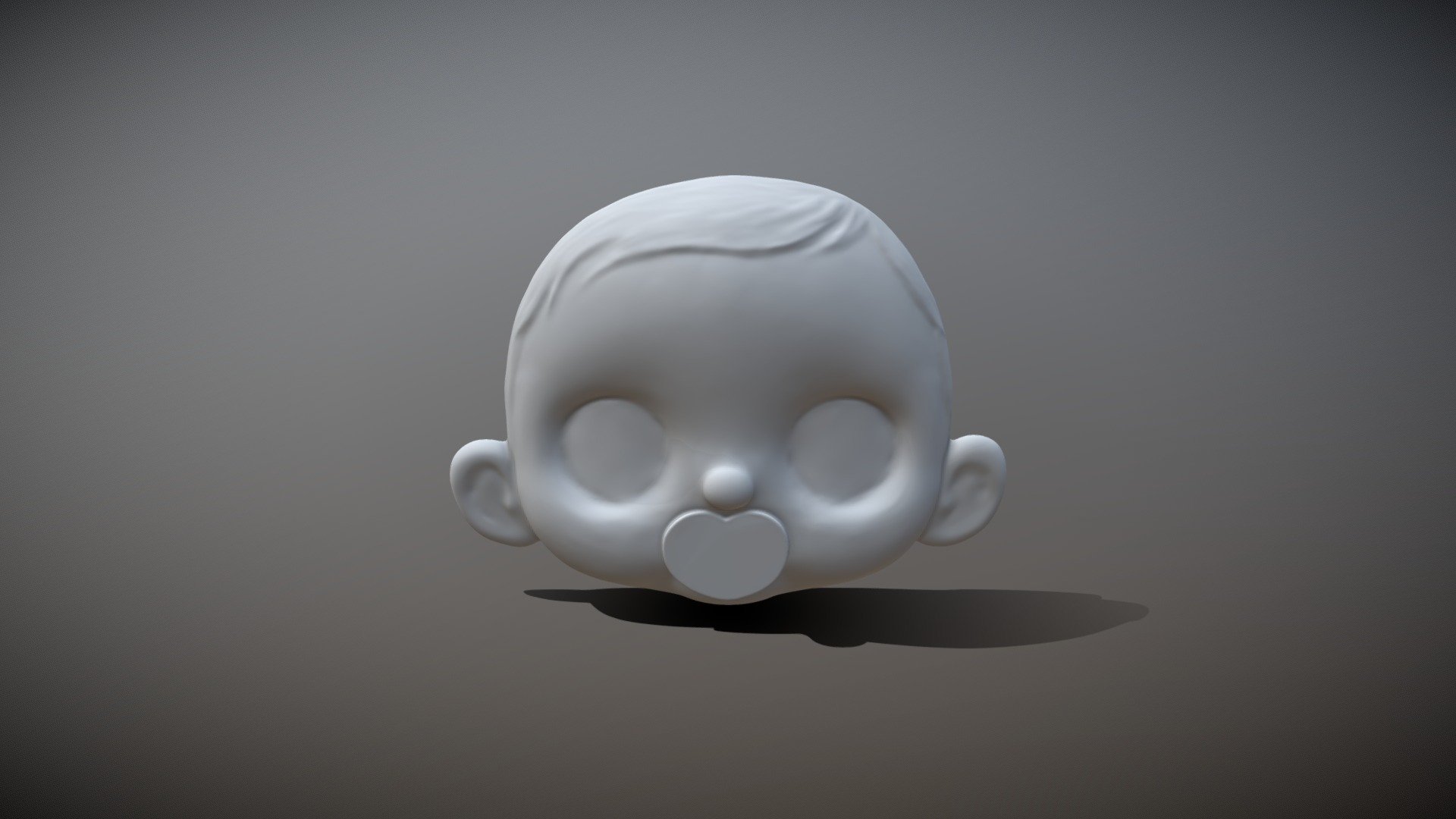 Face Baby V3 - 3D model by Leopard [a022926] - Sketchfab