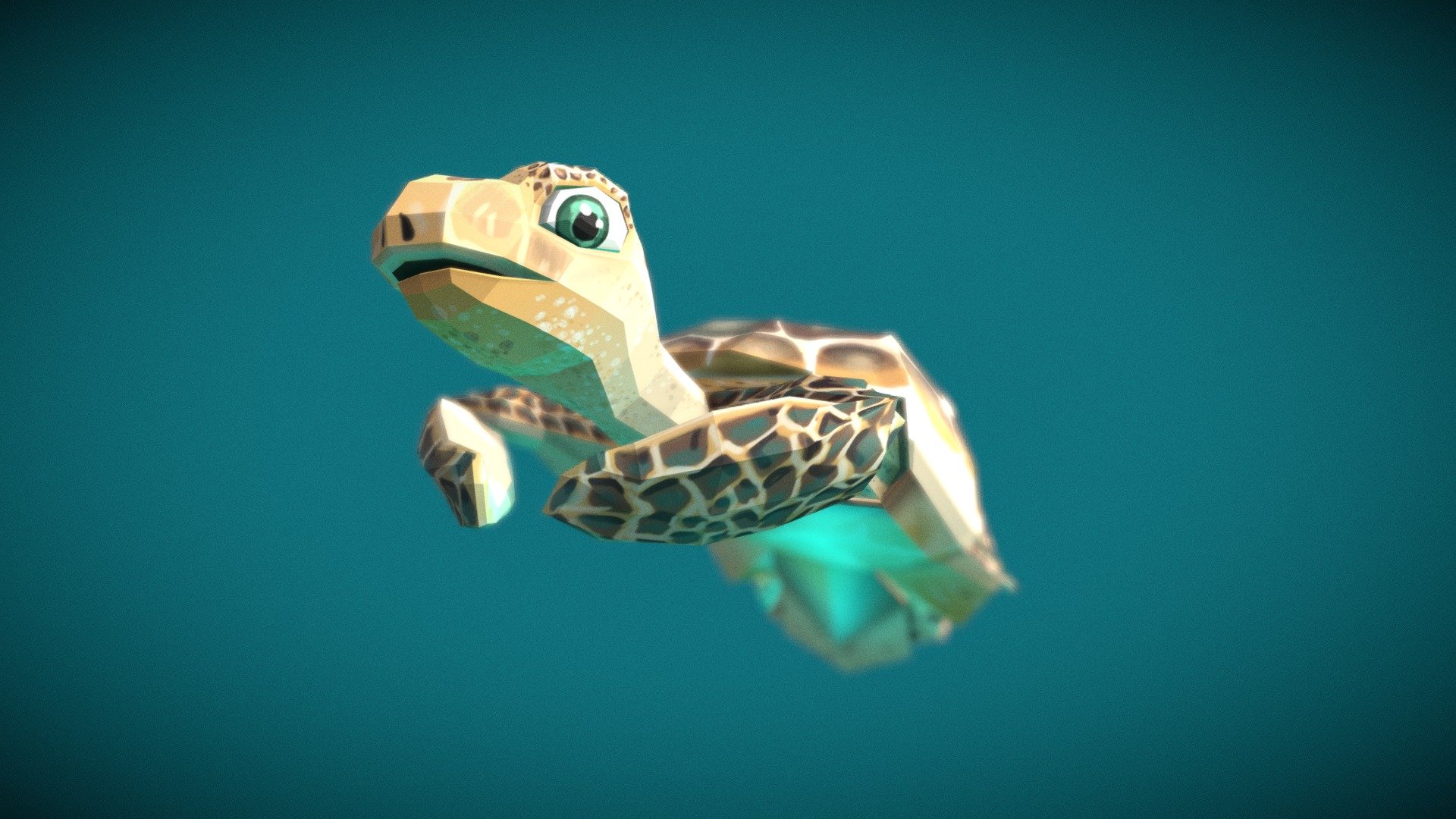 Tortuga Marina - 3D model by ChoqueDanArt [a023b7e] - Sketchfab