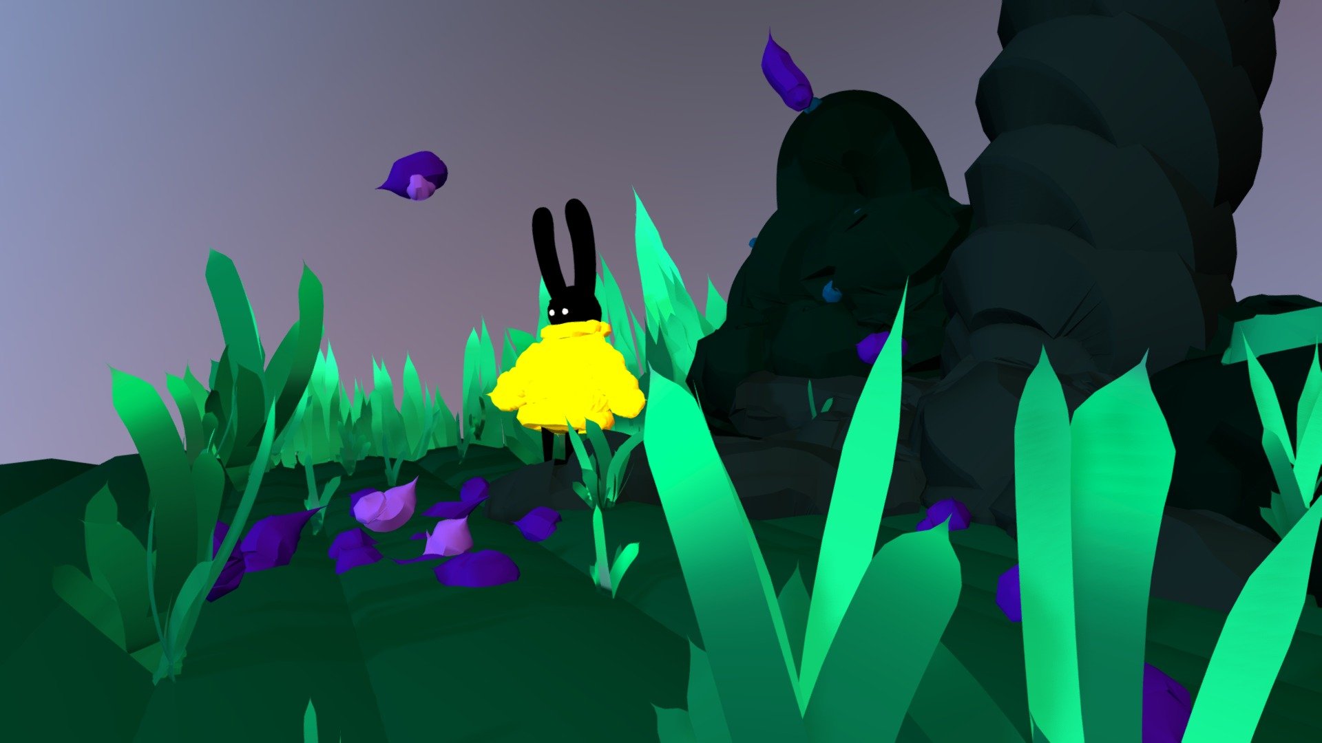 Yellow Forest Rabbit - Download Free 3D model by BreeP. [a024f0e ...