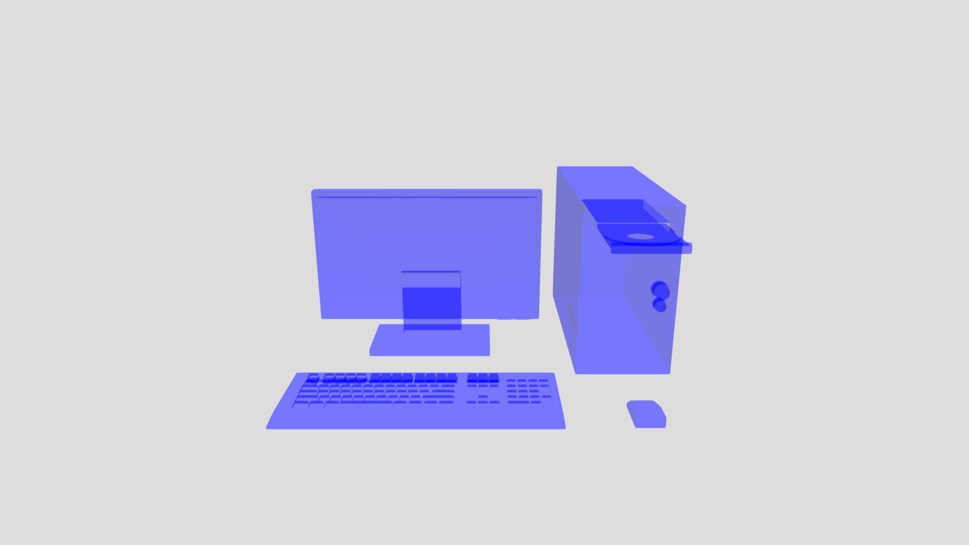 Computer 2 - 3D model by thankyoudom [a02562d] - Sketchfab