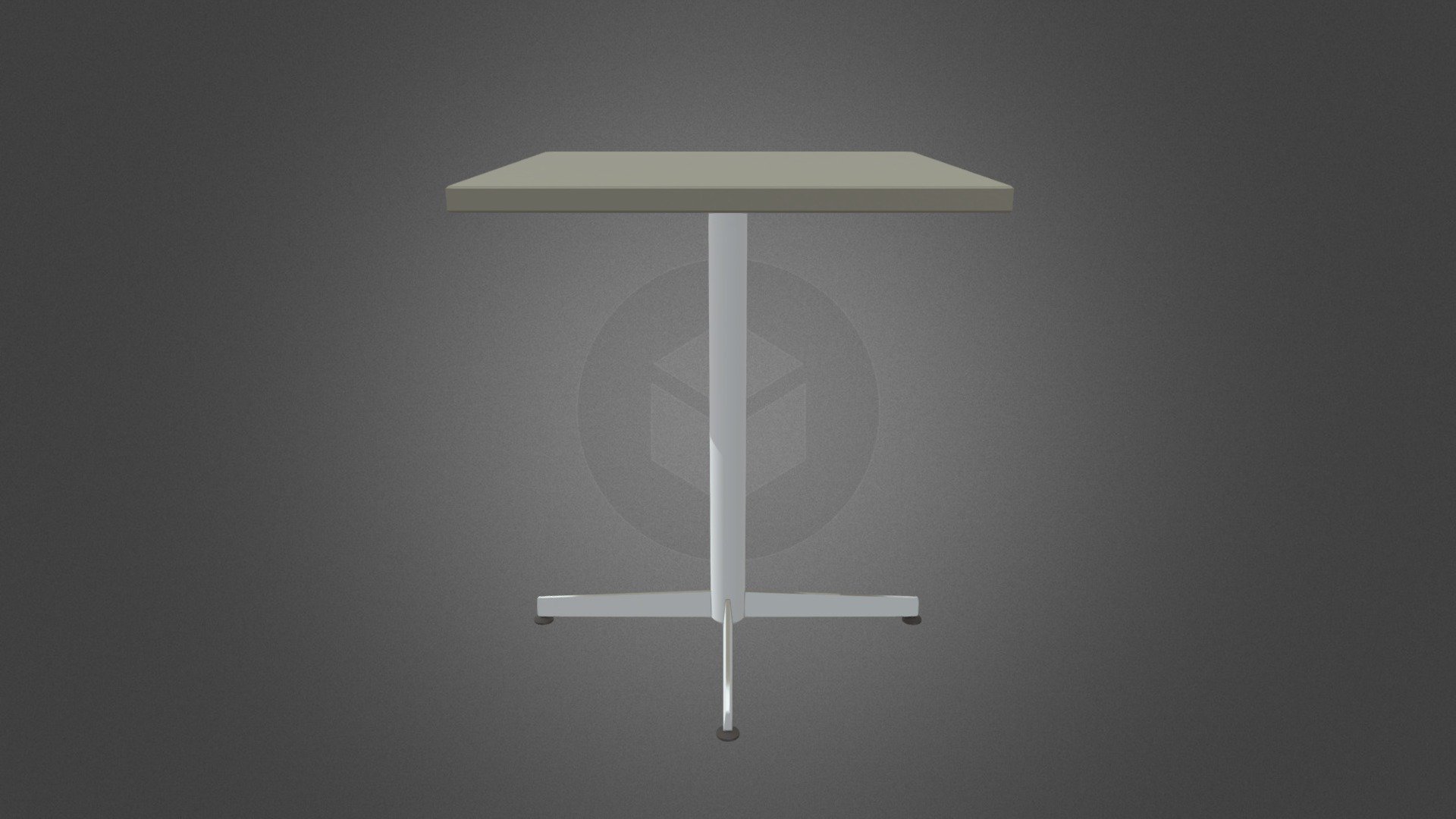 cafe table 1 - 3D model by dhe2artvis [a026867] - Sketchfab