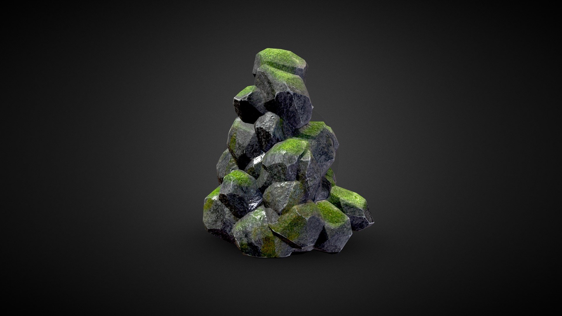 Simple Rock - 3D model by Lumitosh (@lumitosh8) [a026900] - Sketchfab