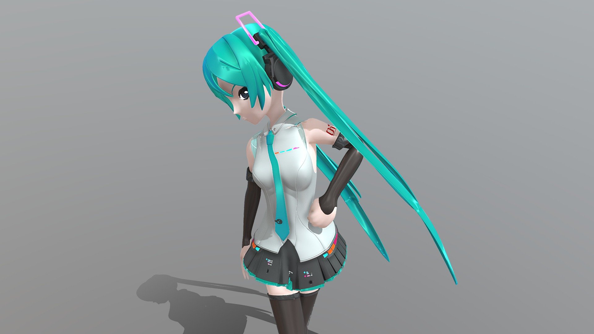 MIKU V4X - 3D model by boydxdxd [a028df8] - Sketchfab