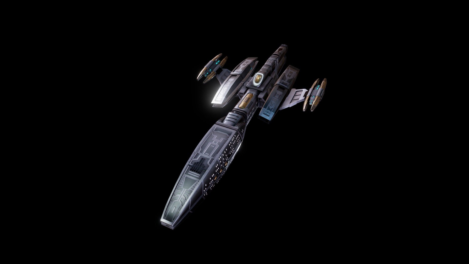 Andorian Battlecruiser - 3D model by Heriberto Calderon (@hcalderon ...