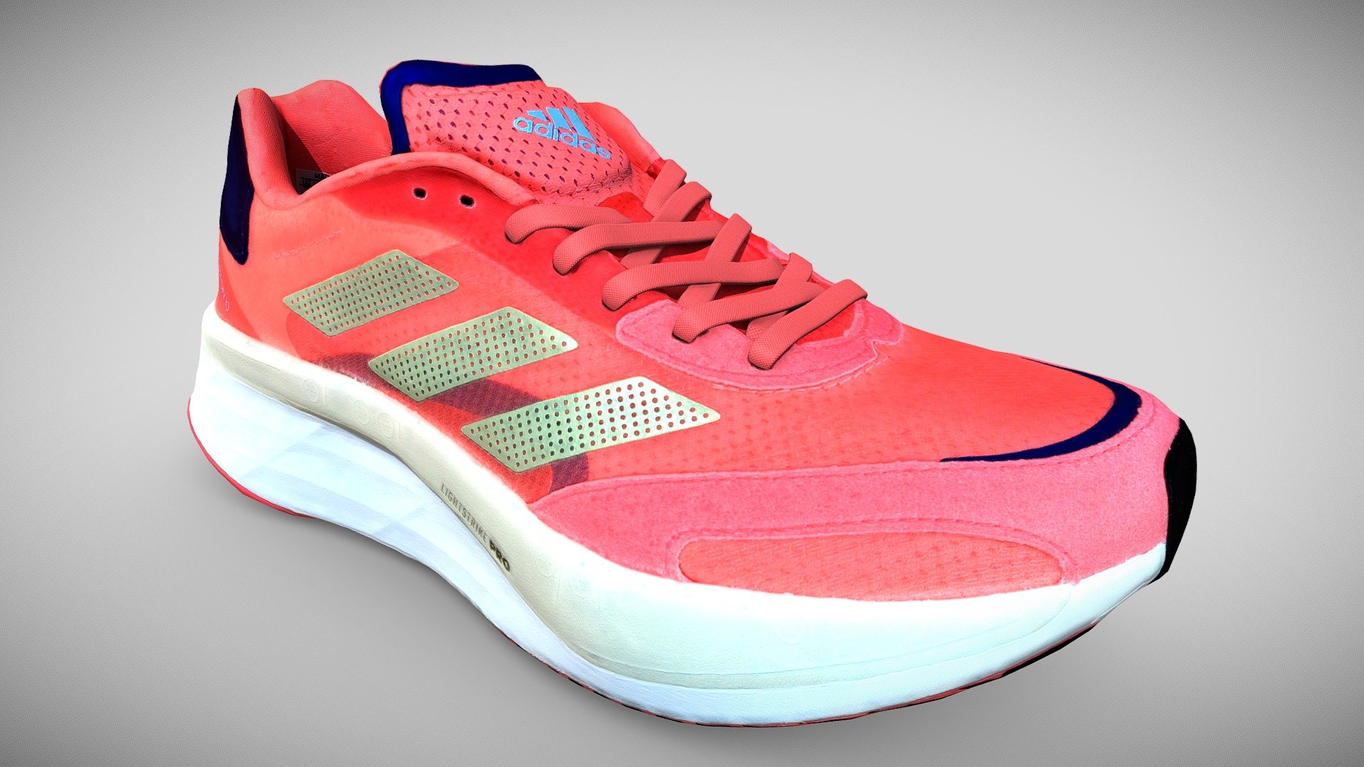 Pink Adidas Sneaker - 3D model by benhollio [a02aa7e] - Sketchfab
