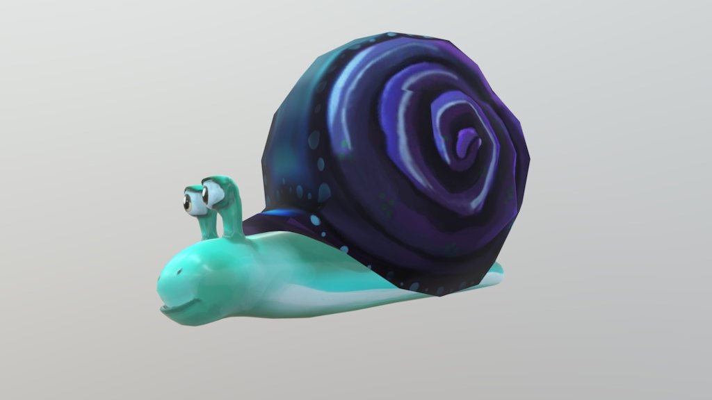 Snail - 3D model by gabriel.alfernan [a02abc1] - Sketchfab