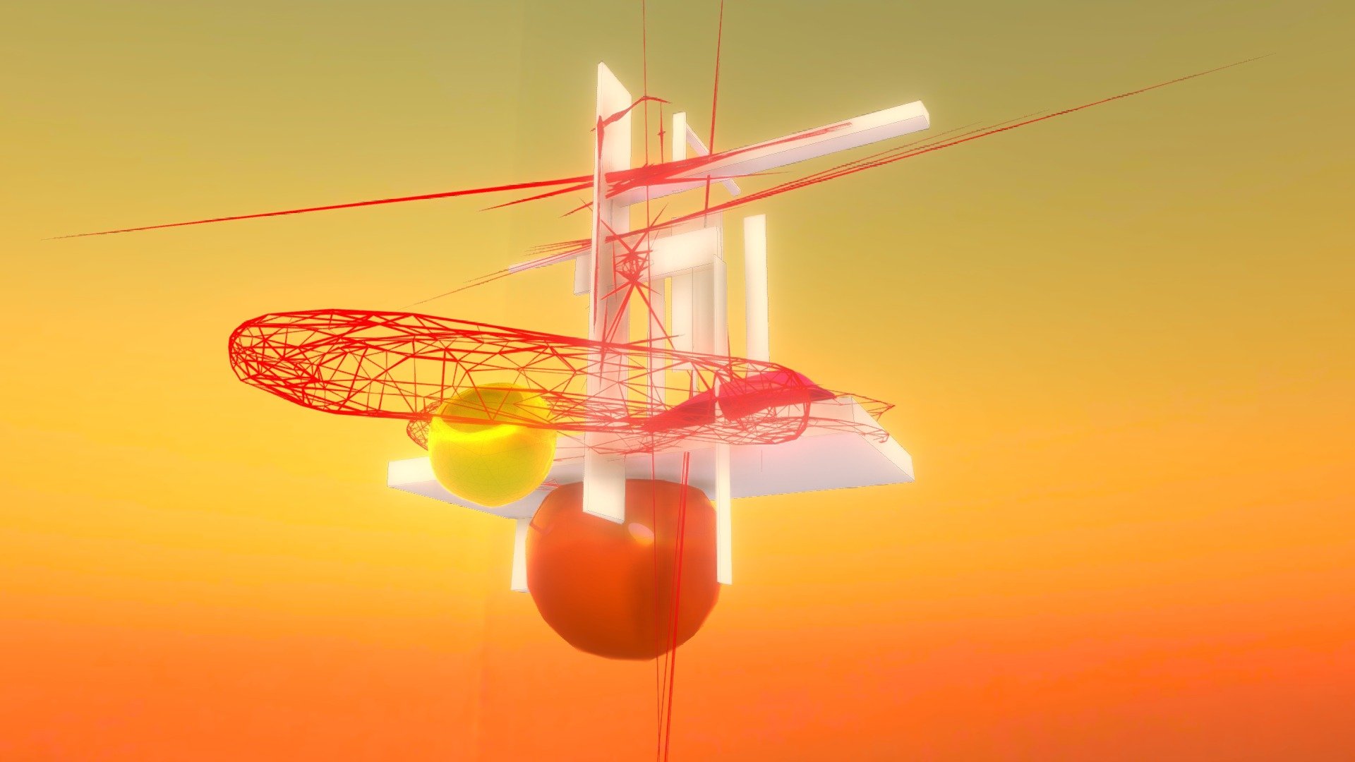 Объектное упражнение. Meaningless forms. - Download Free 3D model by ...