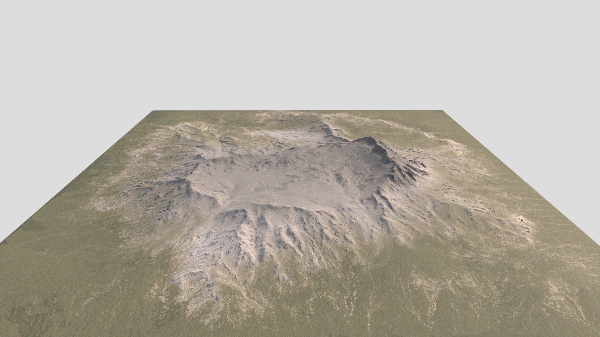 Volcano_ Mountain_Terrain Version 7 - Buy Royalty Free 3D model by ...