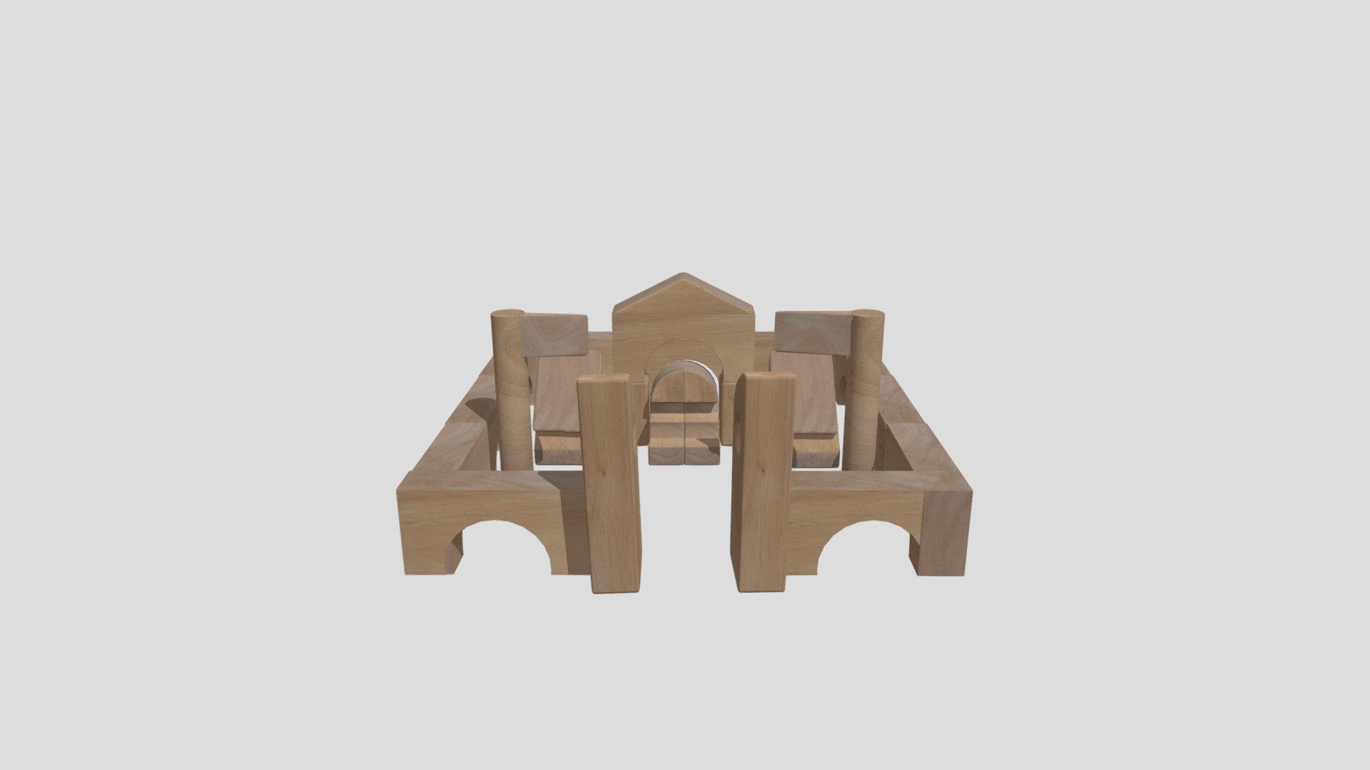 Unit_block_castle - Download Free 3D model by mackenziehamz [a032c45 ...