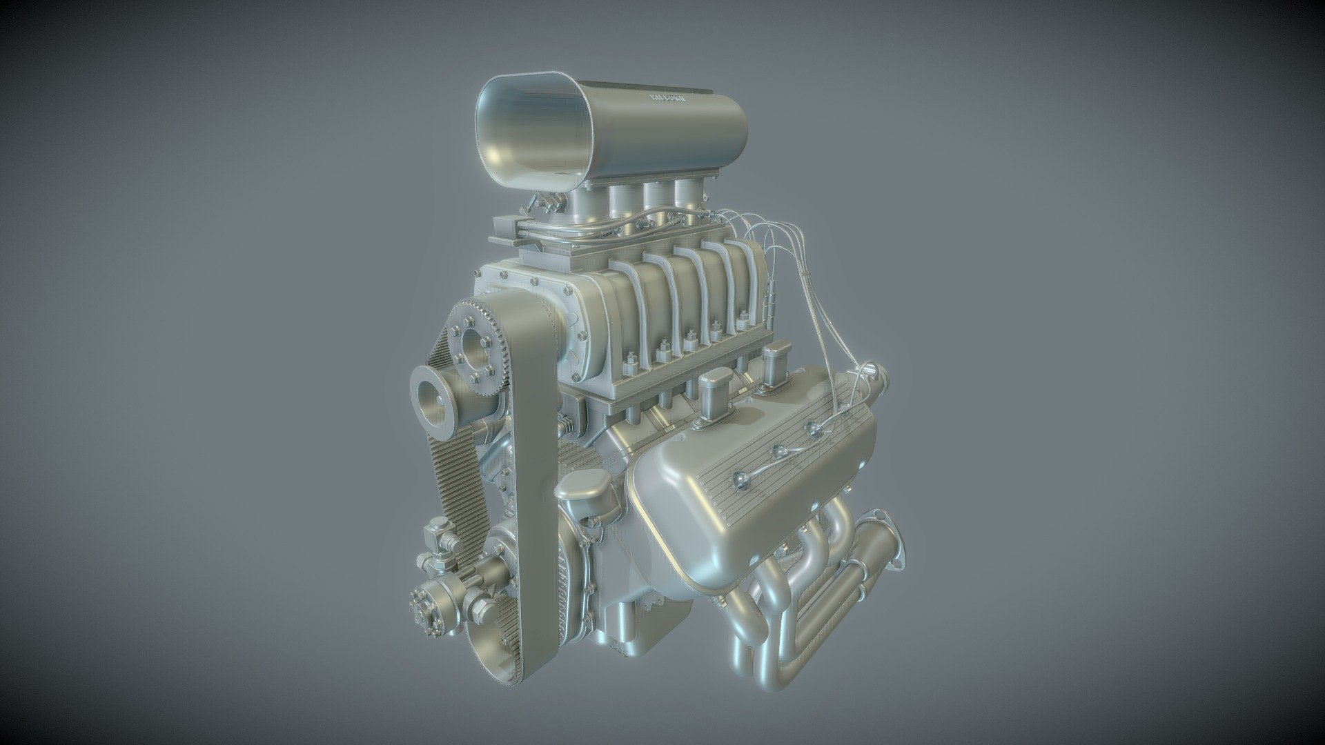 1st Gen HEMI - Buy Royalty Free 3D model by Veaceslav Condraciuc (@FLED ...