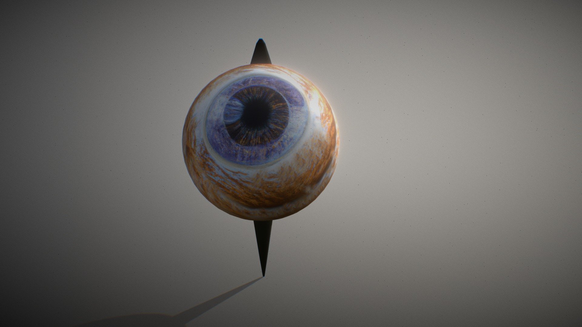 Eye on a stick- Spinning wheel - Buy Royalty Free 3D model by Dominic ...
