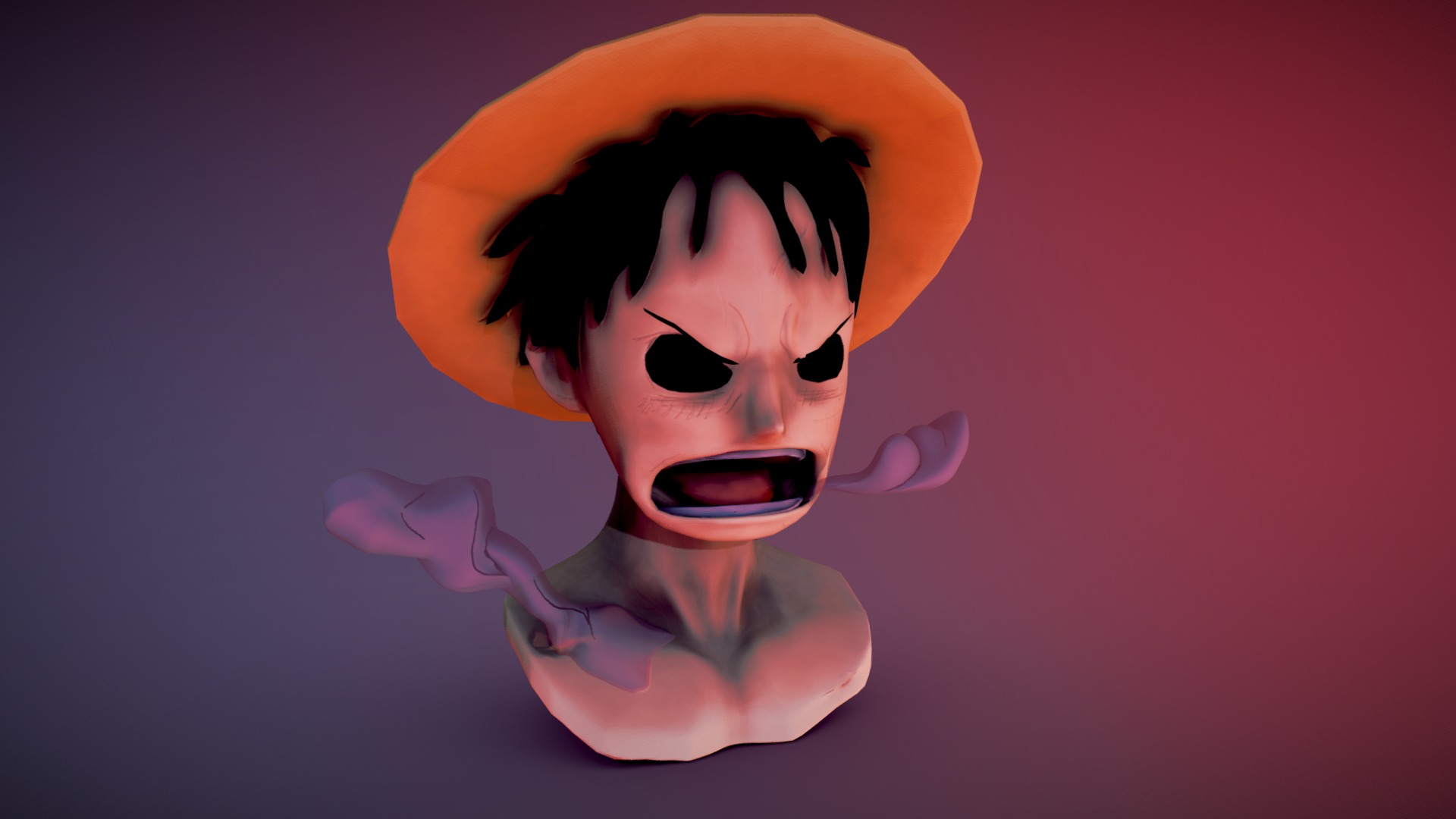 Luffy Ragemode - Day 09 - 3D model by Asha Basha (@Kaini) [a034737 ...