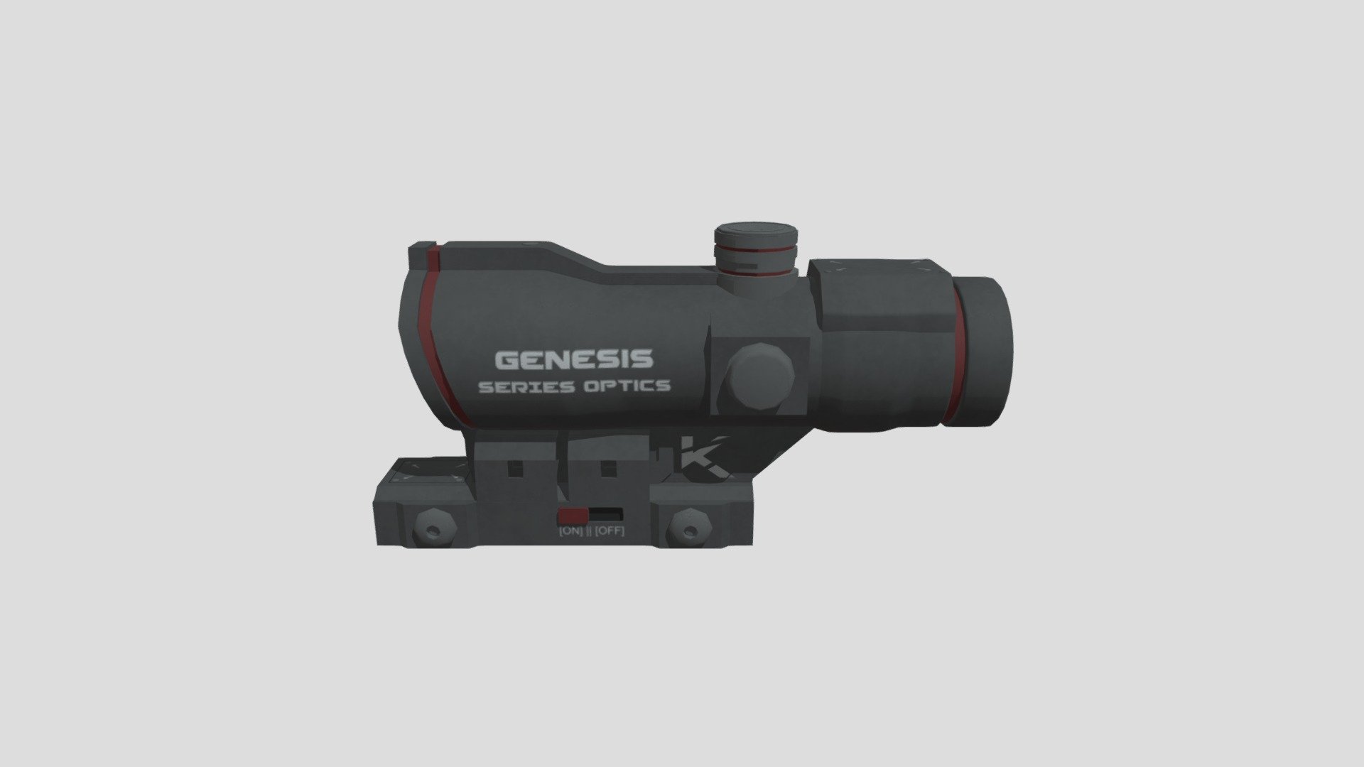 Acog sight - 3D model by hunhow (@_hunhow) [a0347b5] - Sketchfab