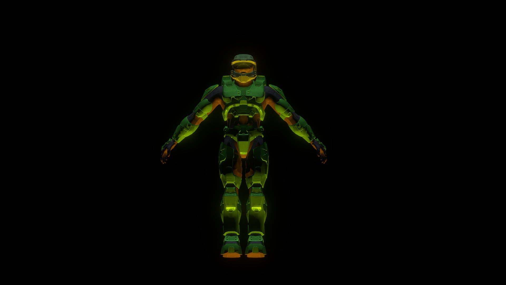 master-chief-in the dark - 3D model by issjah17 (@issajh17) [a034c39 ...
