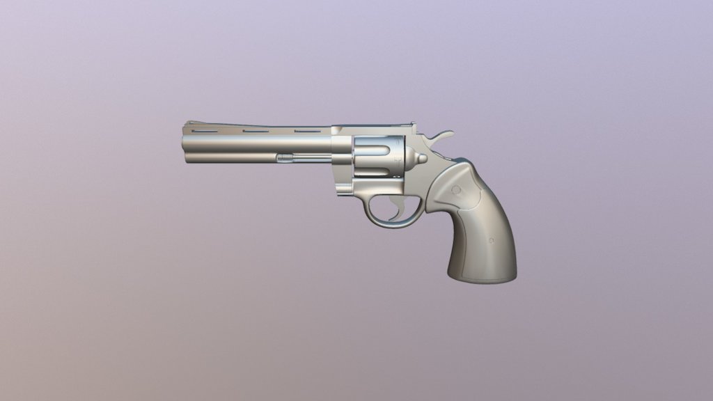 revolver - 3D model by Alexandr.Babenko [a034fd6] - Sketchfab