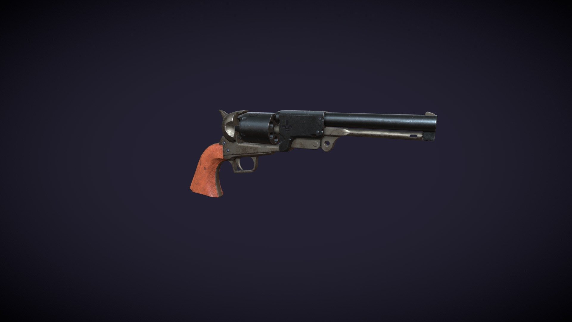 Colt Dragoon - 3D model by Scotz [a035141] - Sketchfab