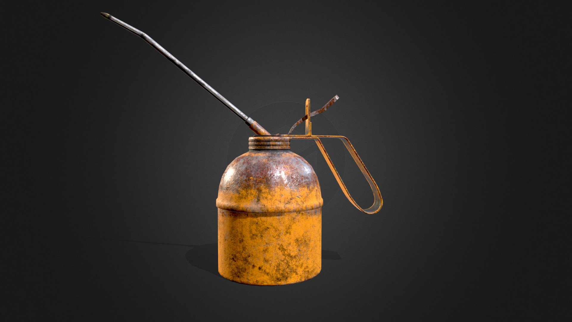 Rusty Oil Can - 3D model by sohelahammad (@sohelahammad67) [a036f68 ...