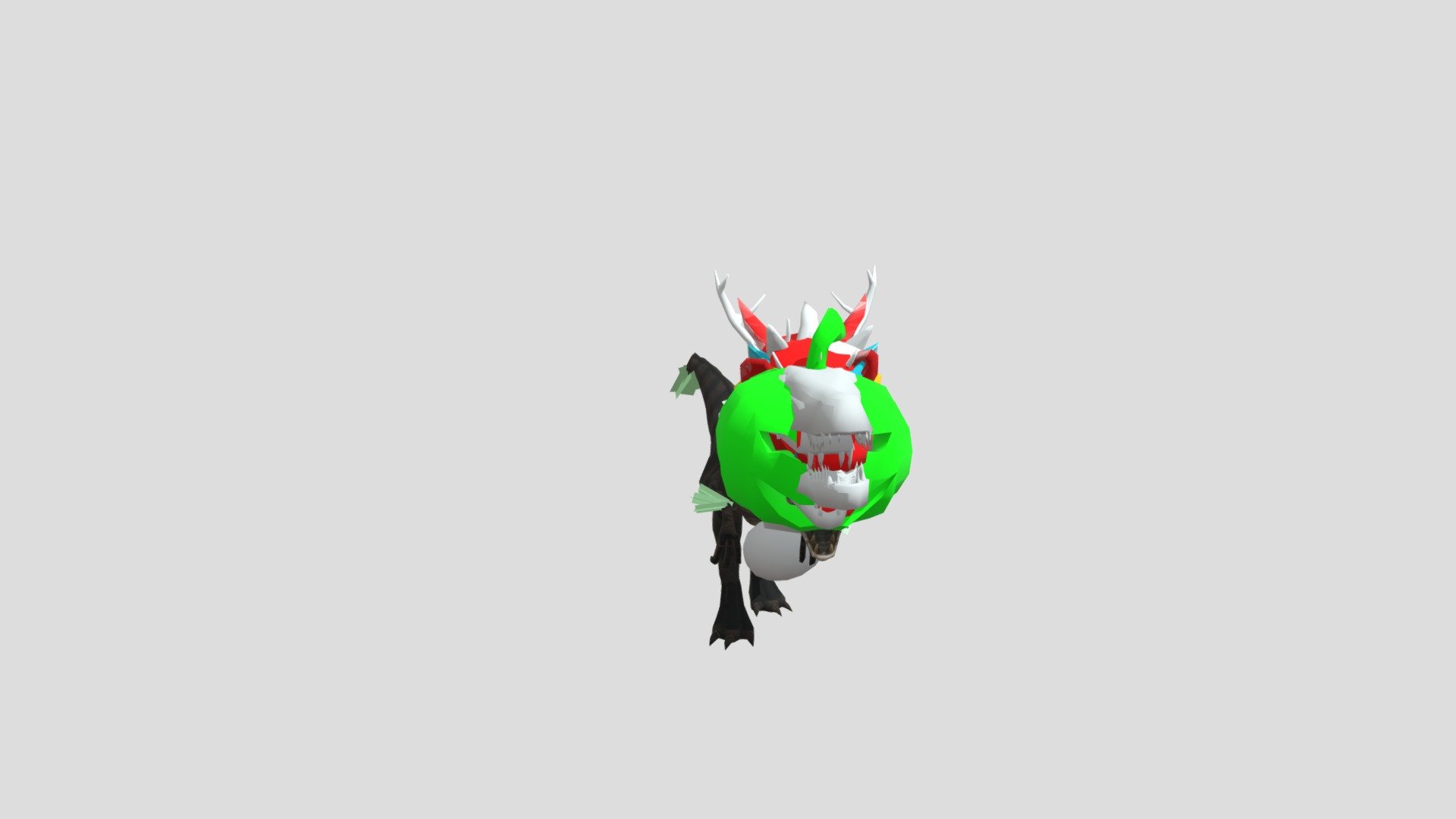 Raptor from unity and hats from raptor rpg - Download Free 3D model by ...