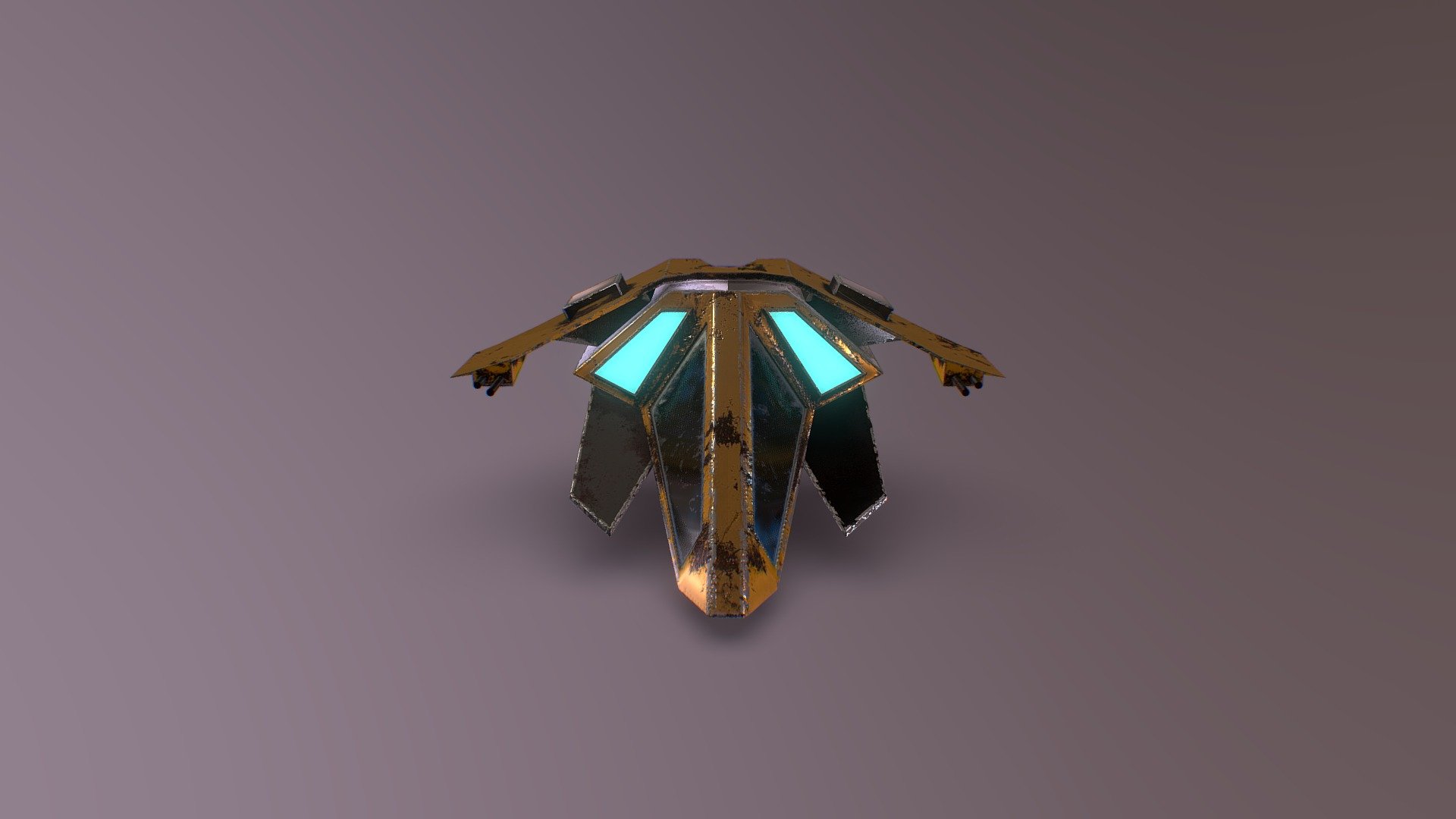 Spaceship - 3D model by Gabrieel_333 [a037aac] - Sketchfab