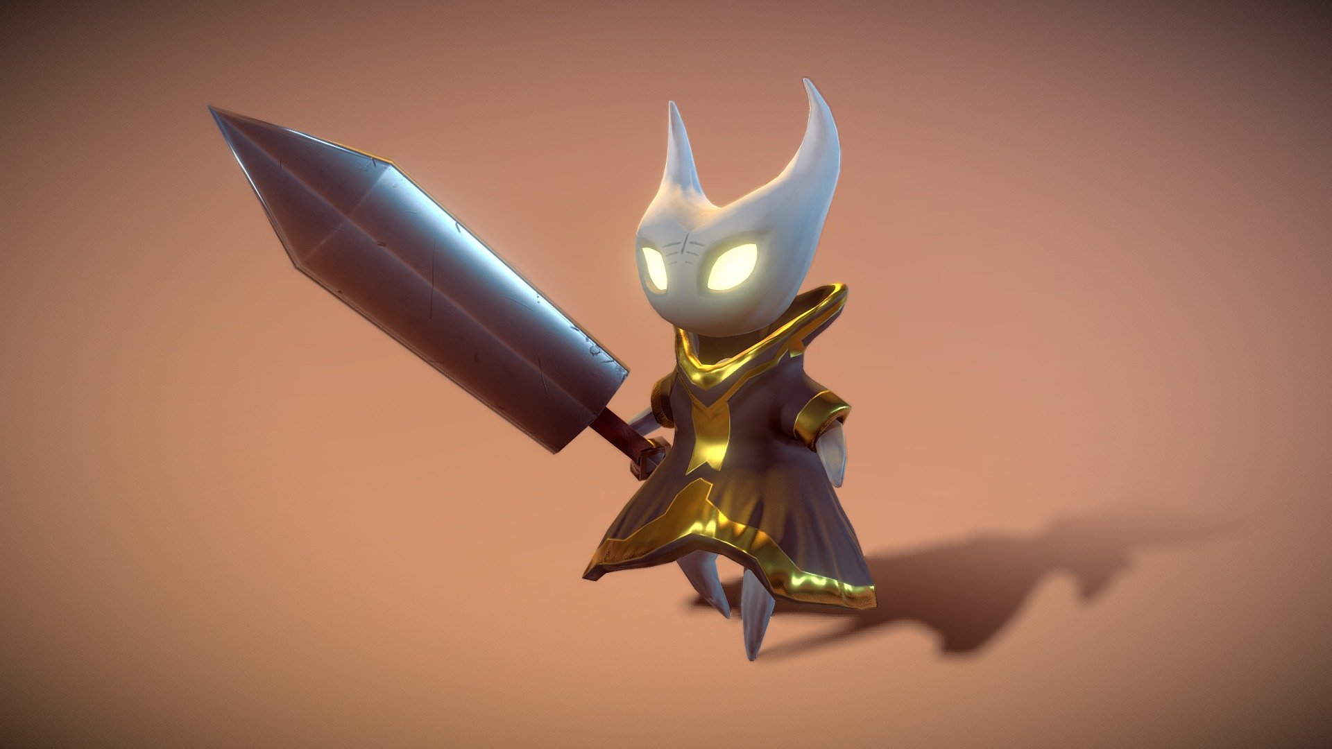 Ninja Knight - 3D model by VeryHotShark [a039af0] - Sketchfab