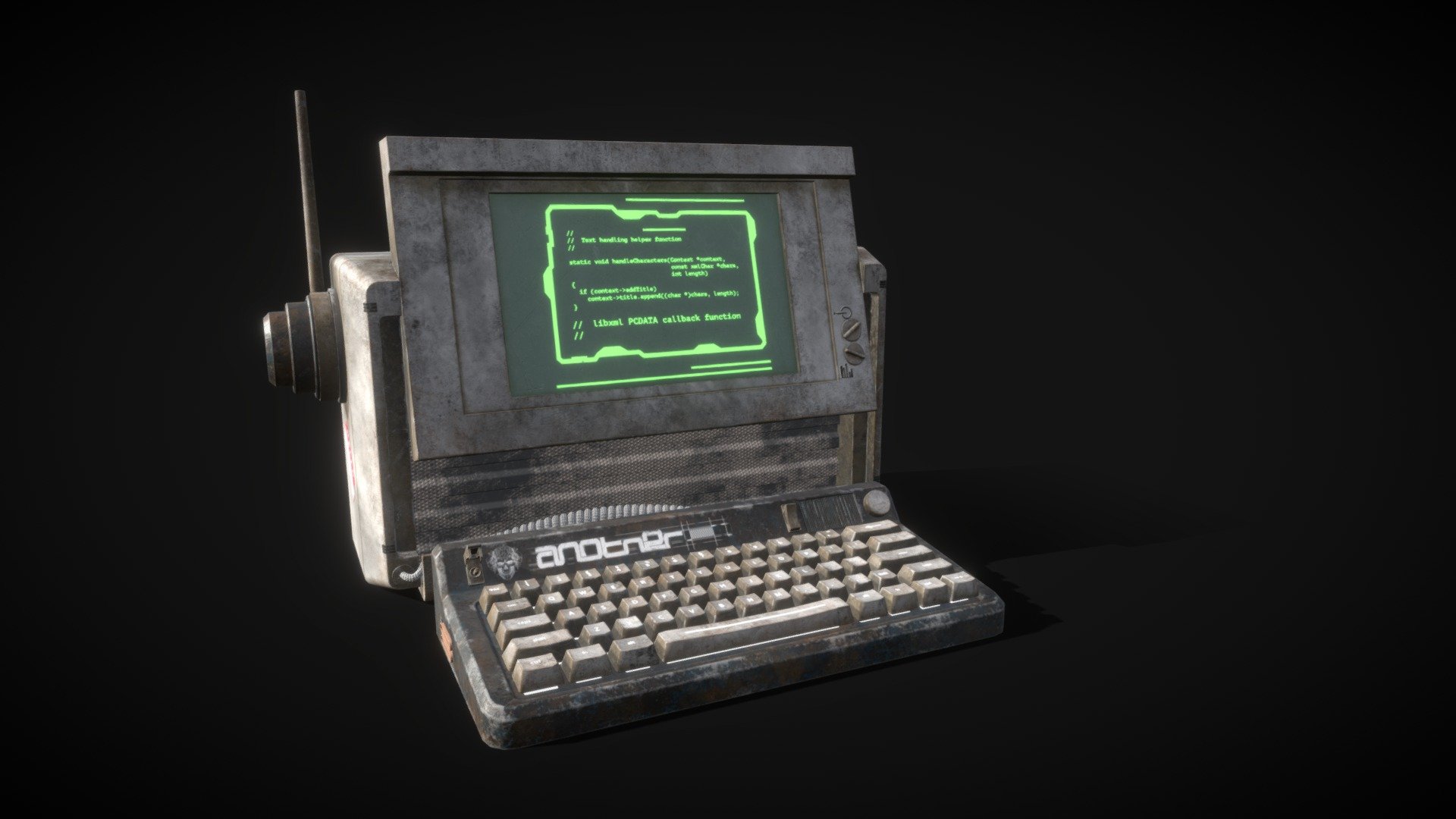 Retro Cyberpunk PC - Buy Royalty Free 3D model by Clockwork Creations ...