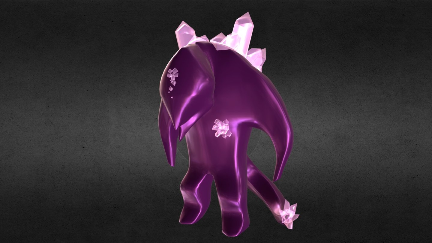 Crystal Alien - 3D model by Gollfisken (@Stine) [a03bbac] - Sketchfab