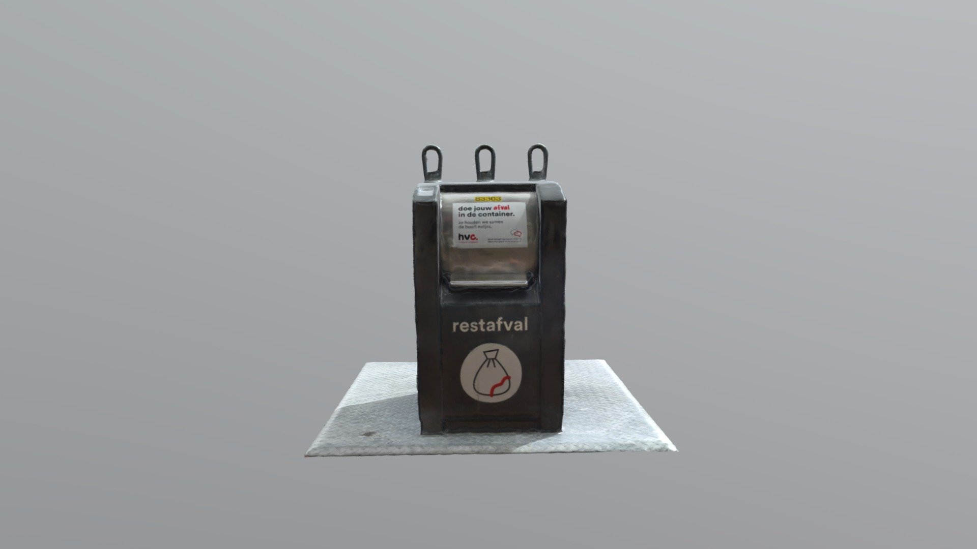 Dutch Underground Residual Waste Container - 3D model by Cygnos ...