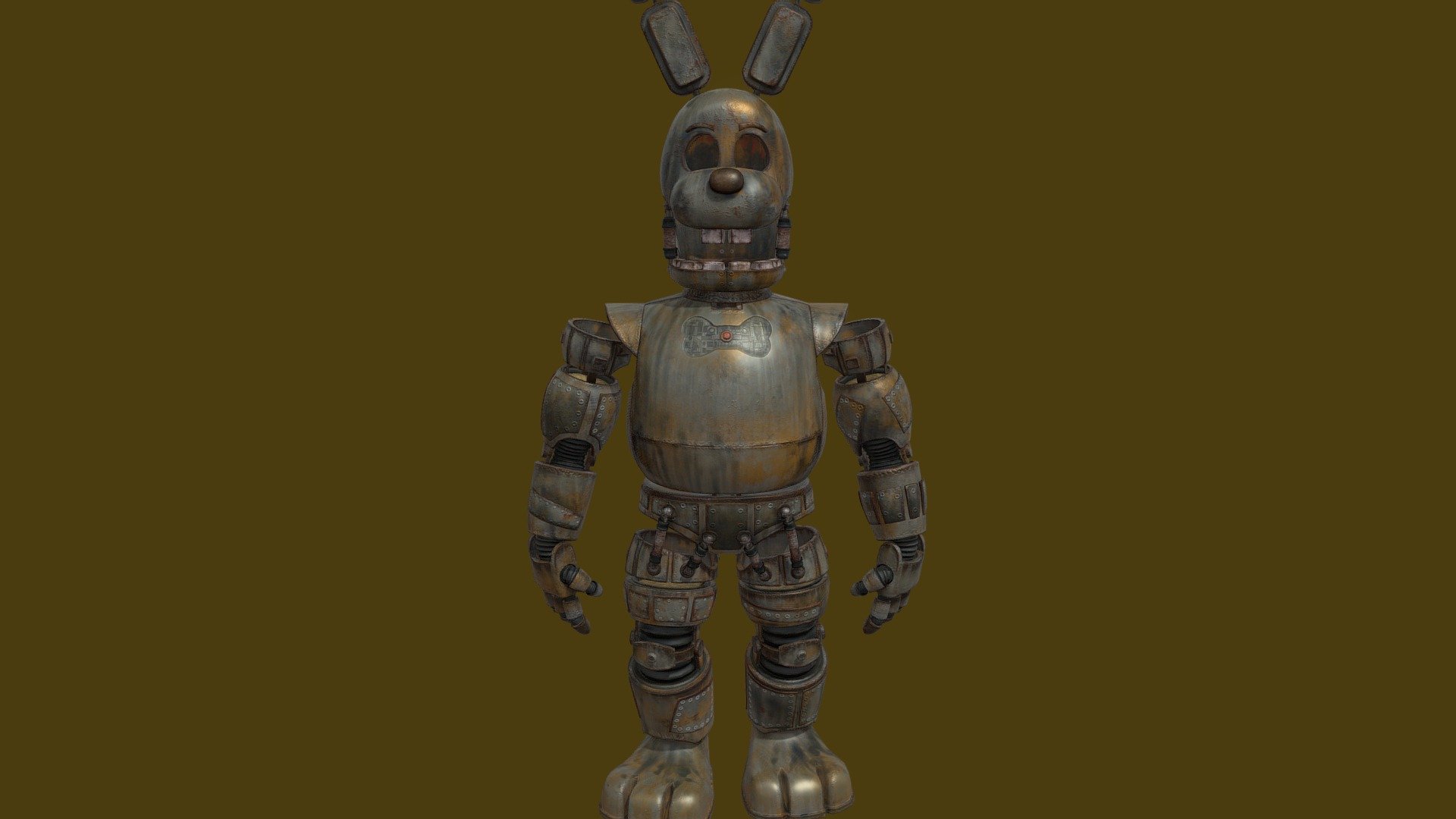 Fnaf SOTM Prototype SpringBonnie Springlock - Download Free 3D model by ...
