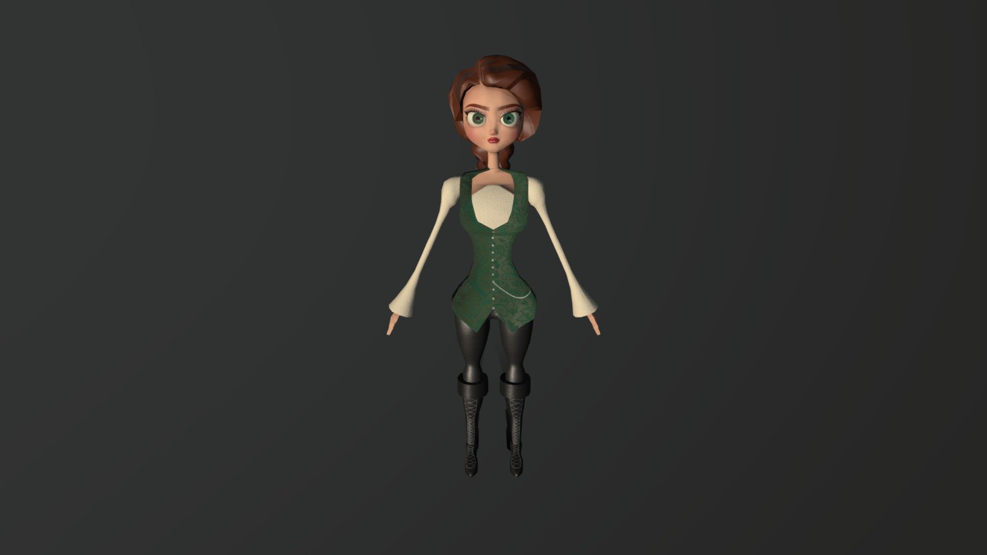 Enchanted Game-Character - 3D model by Jana Yasser (@JanaYasser7 ...