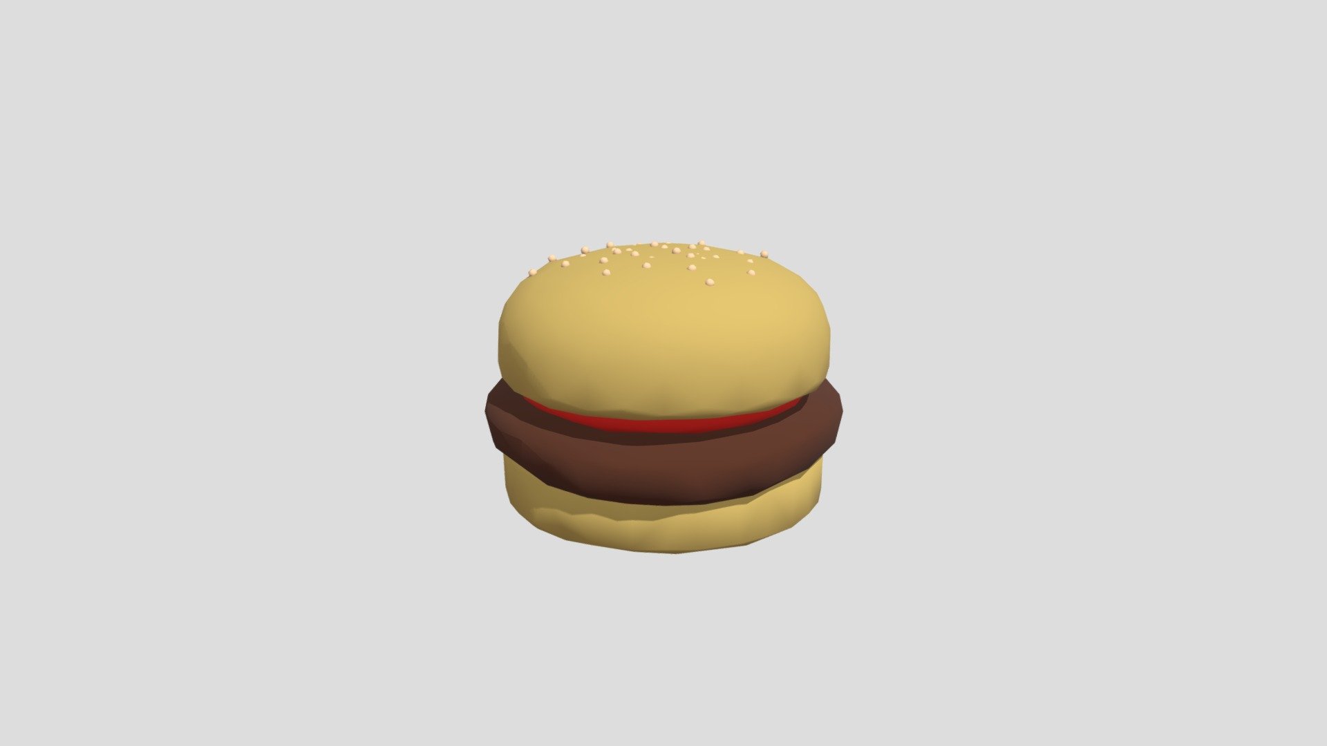 Burger Low Poly/Optimized - 3D model by Kevuhn [a03cd68] - Sketchfab