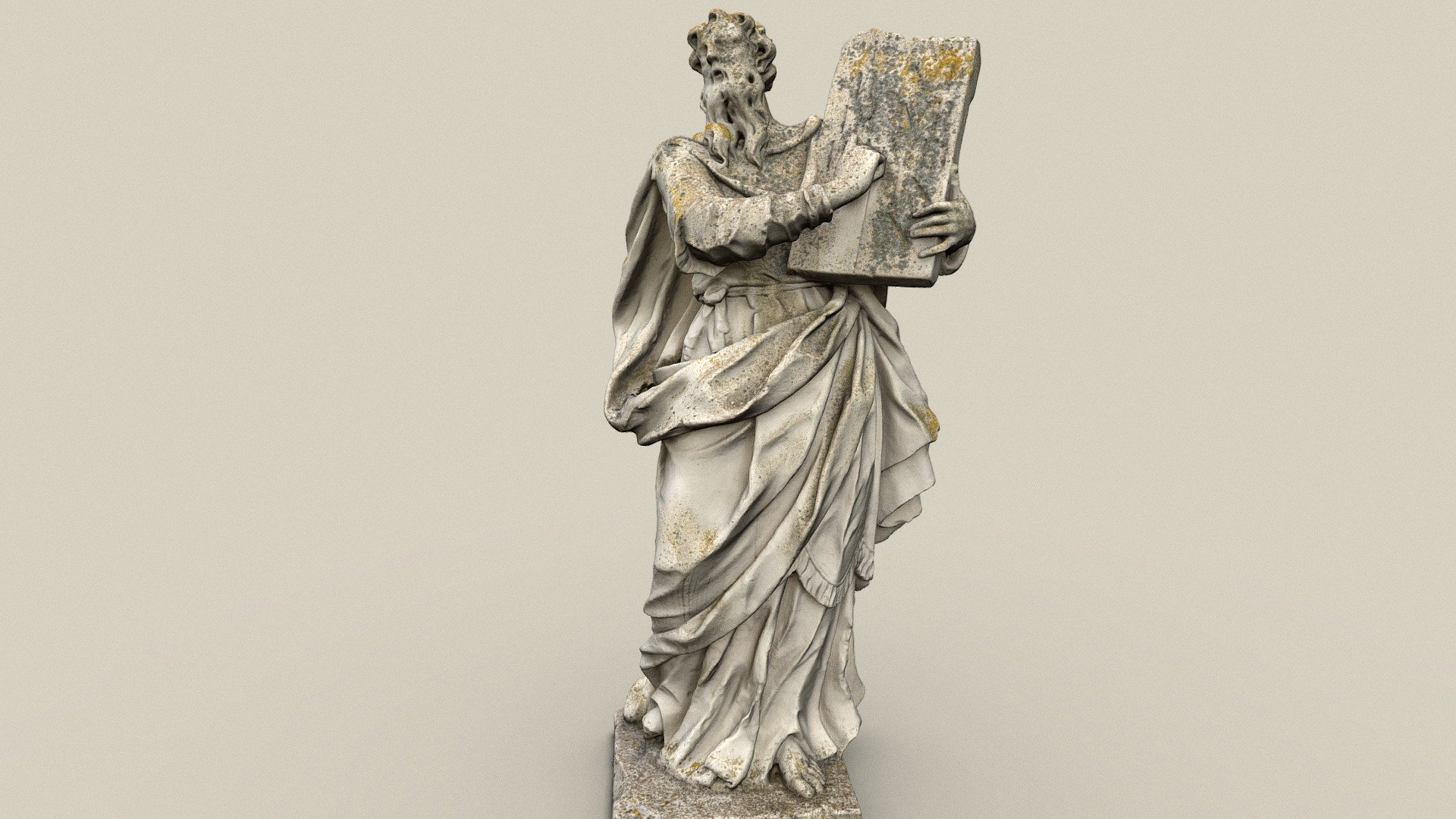 Moses - Download Free 3D model by noe-3d.at (@www.noe-3d.at) [a03d761 ...