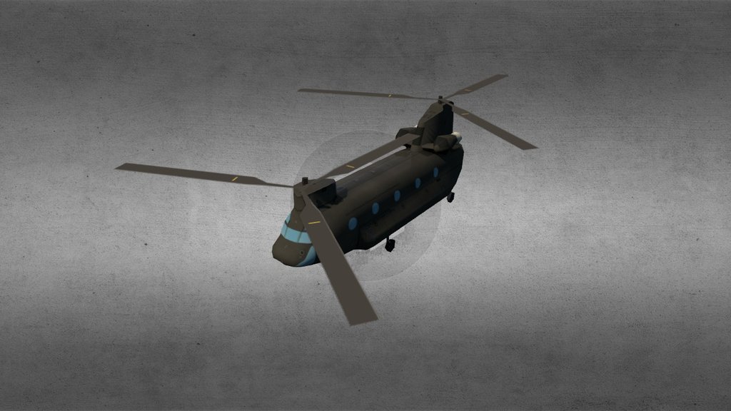 Chinook - 3D model by youmeng [a03dcd2] - Sketchfab