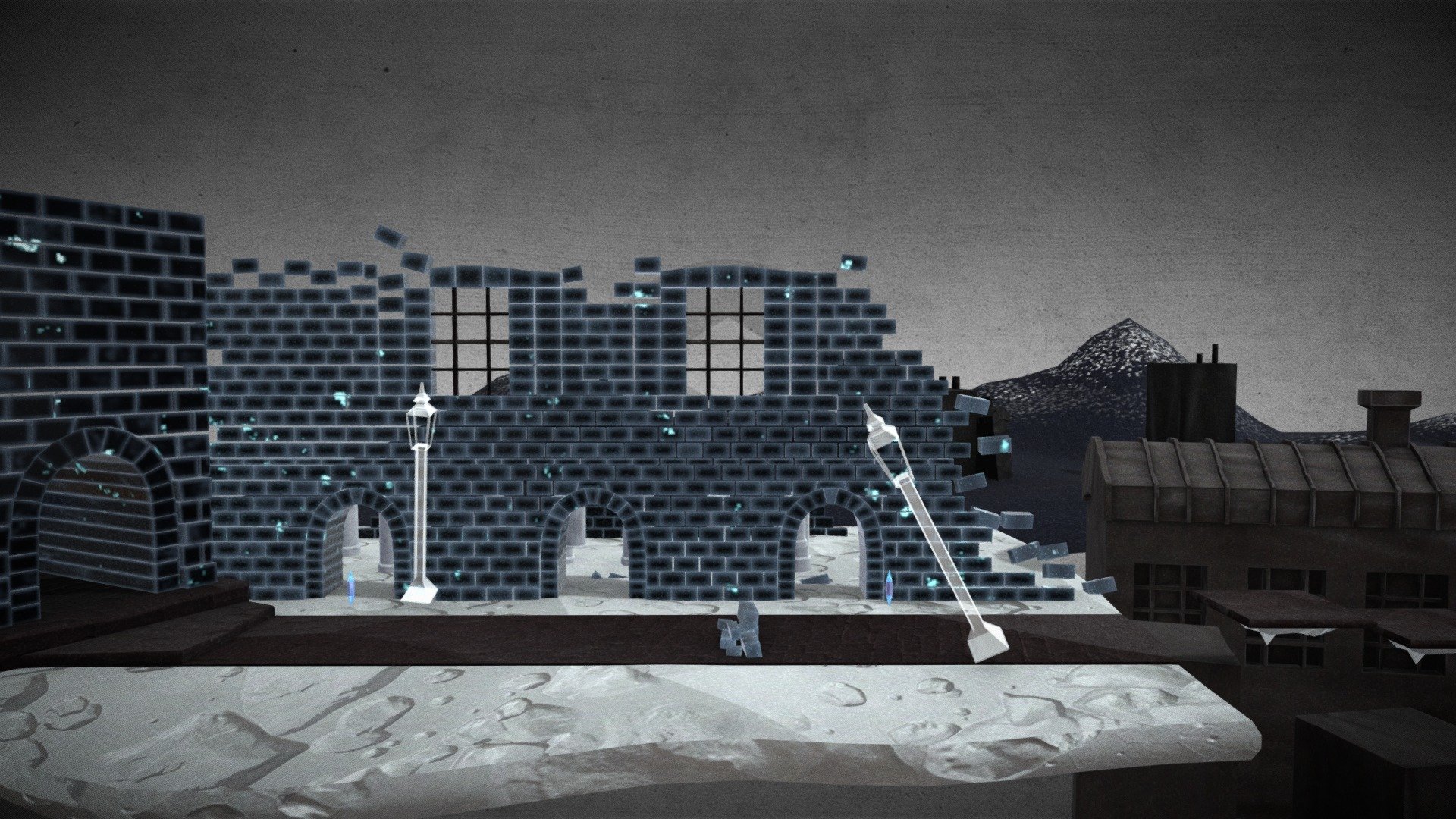 Game Environment Test WIP - 3D model by meaghansearle [a03dcd2] - Sketchfab