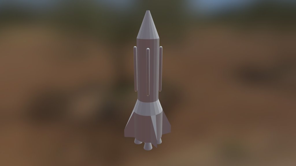 Rocket - 3D model by Panagiotis (@makrellispanagiotis) [a03e73e ...