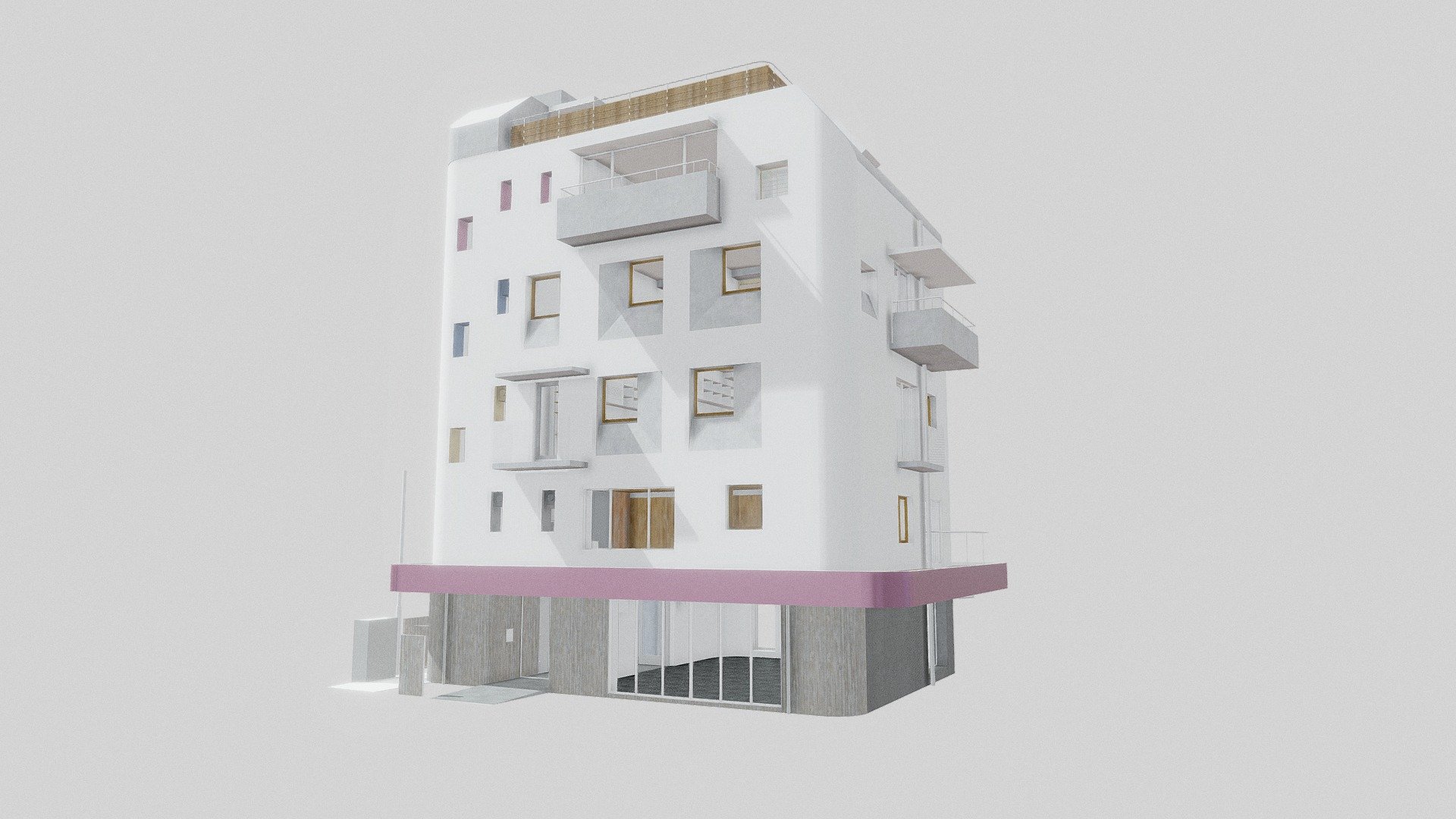 Japanese Capsule Building - Buy Royalty Free 3D model by okotaru ...