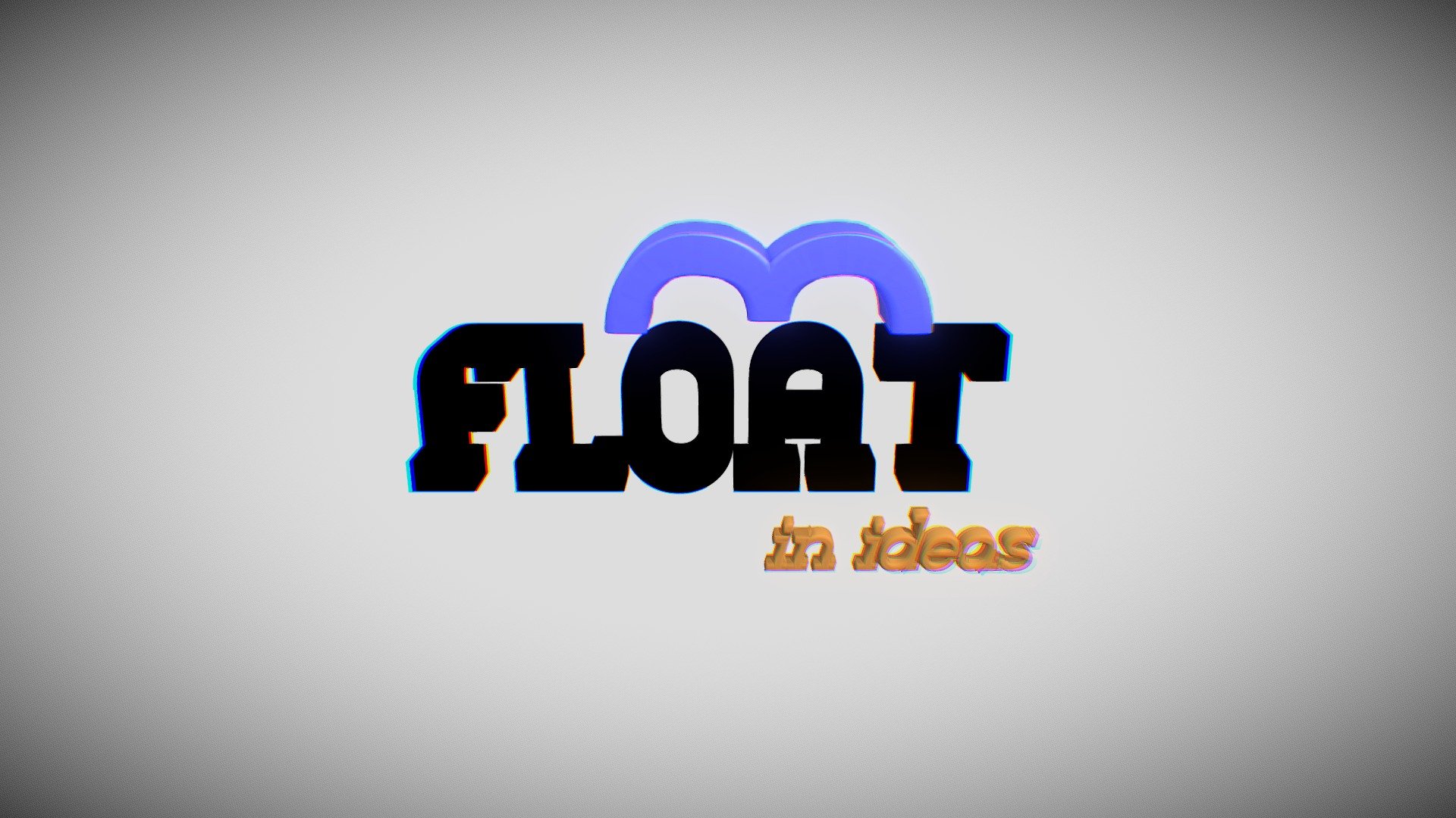 logo float - 3D model by Floatinideas (@marcosamori) [a043586] - Sketchfab