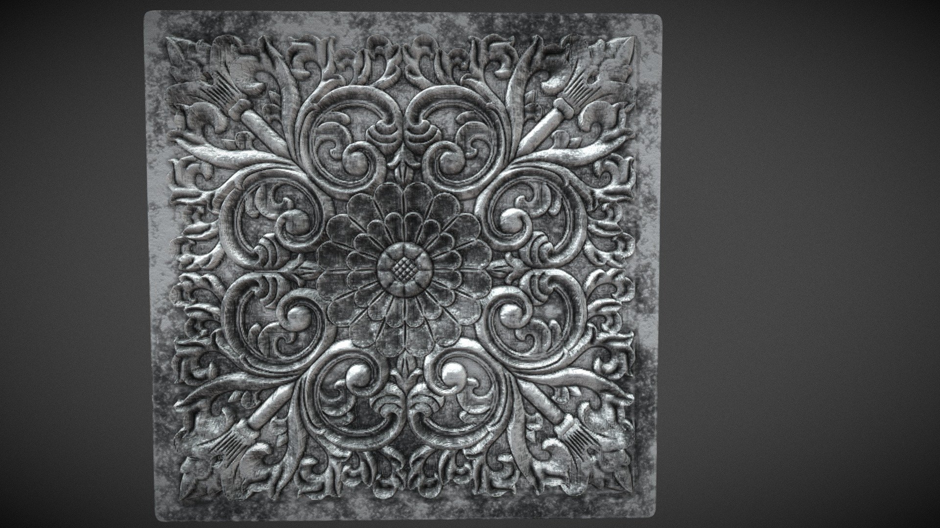 antique tile - 3D model by Mirriliem [a0435db] - Sketchfab
