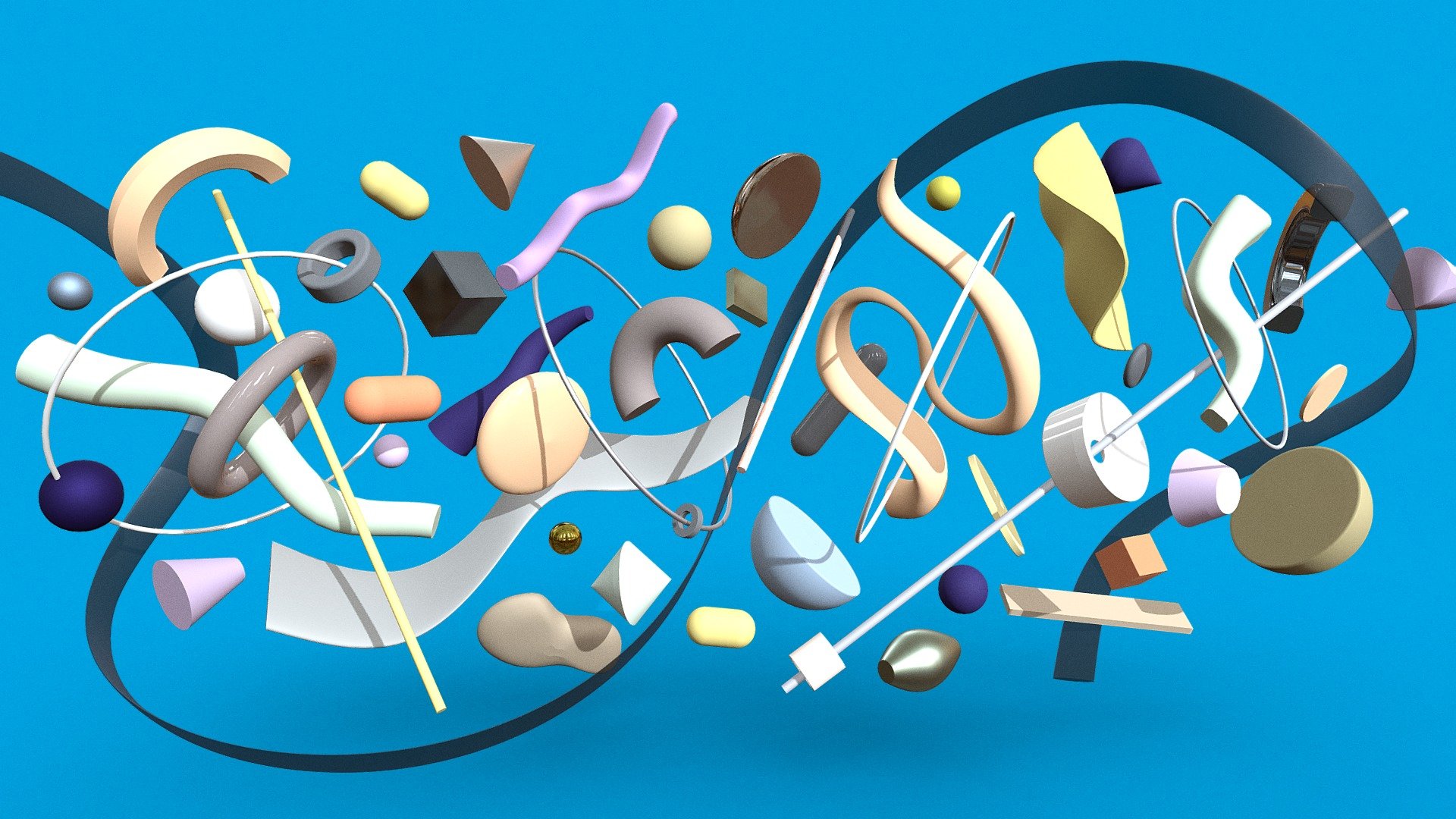 Abstract botcha art - 3D model by Botcha3D [a044561] - Sketchfab