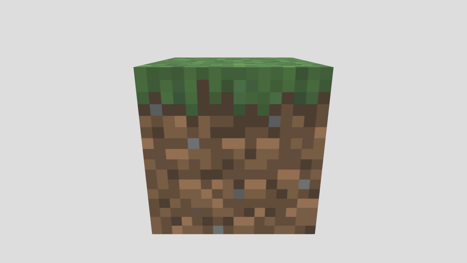 minecraft_grass_block - 3D model by Yassein_hossam [a04547d] - Sketchfab