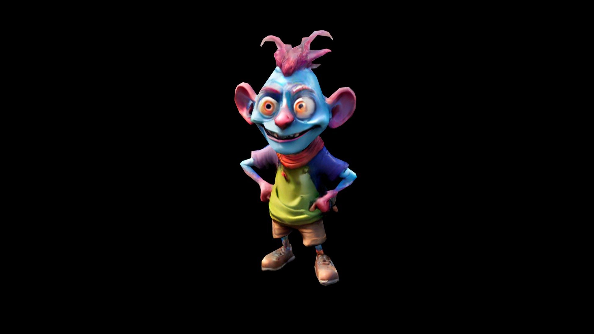 Sure, heres what youre asking for A Colorful Ba - Download Free 3D ...