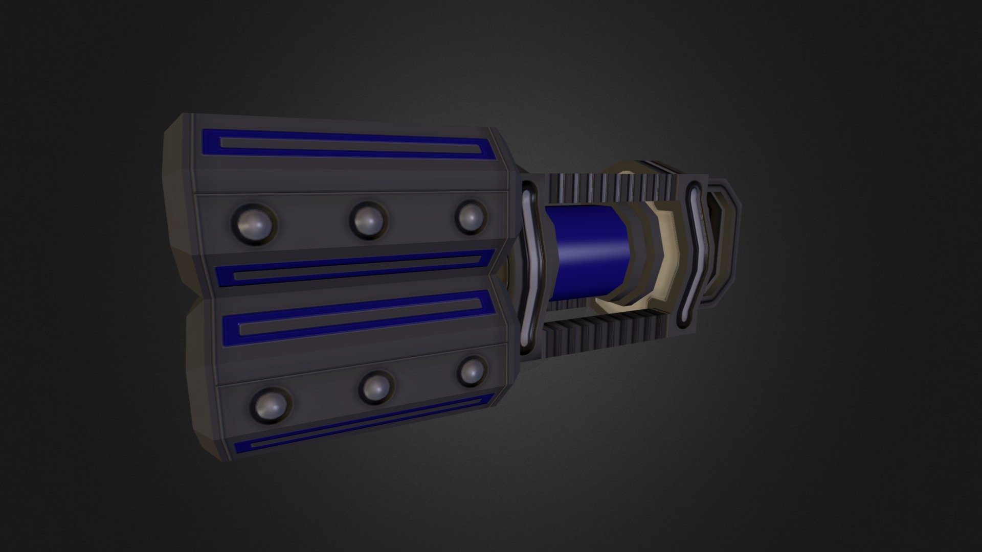 Alien Weapon - 3D model by ironfanch [a049a8e] - Sketchfab