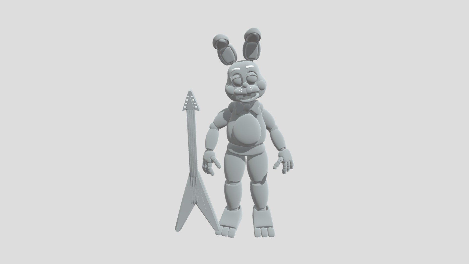 Toy Bonnie The Bunny - Download Free 3D model by Toxic funtime freddy ...