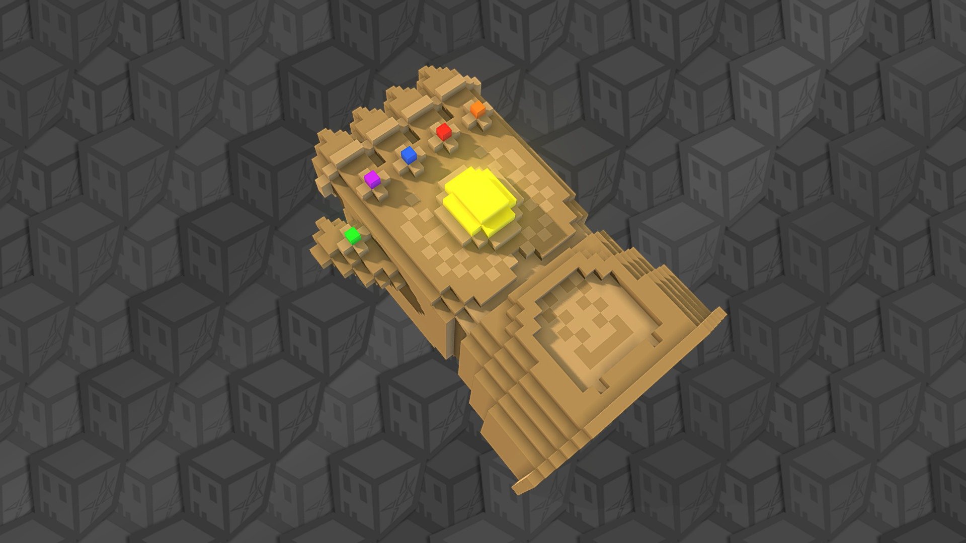 infinity_gauntlet_full - 64bits - 3D model by zachrywilsn | nullblox ...