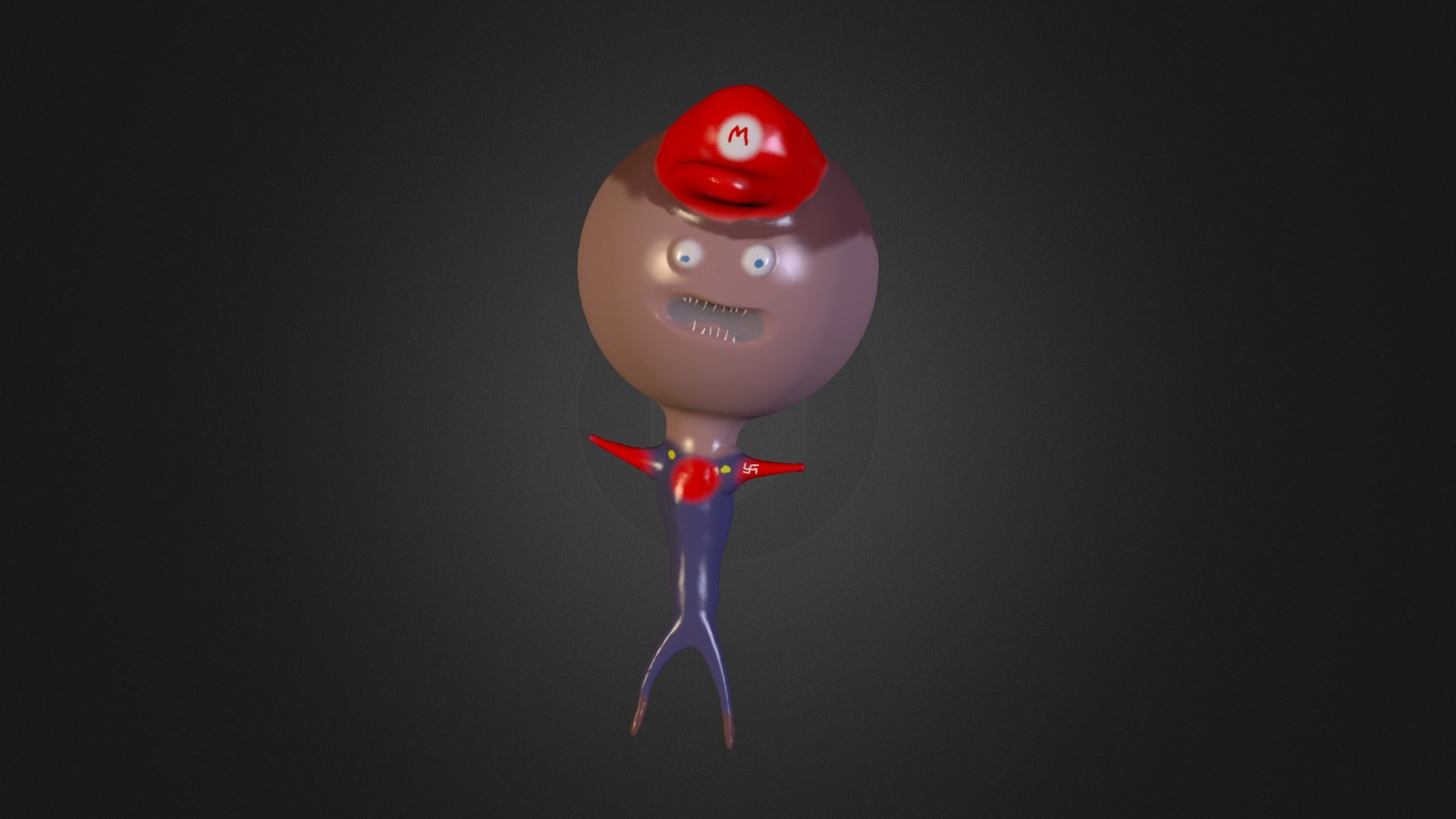 Mario c: - 3D model by sculptfab [a04d6d4] - Sketchfab