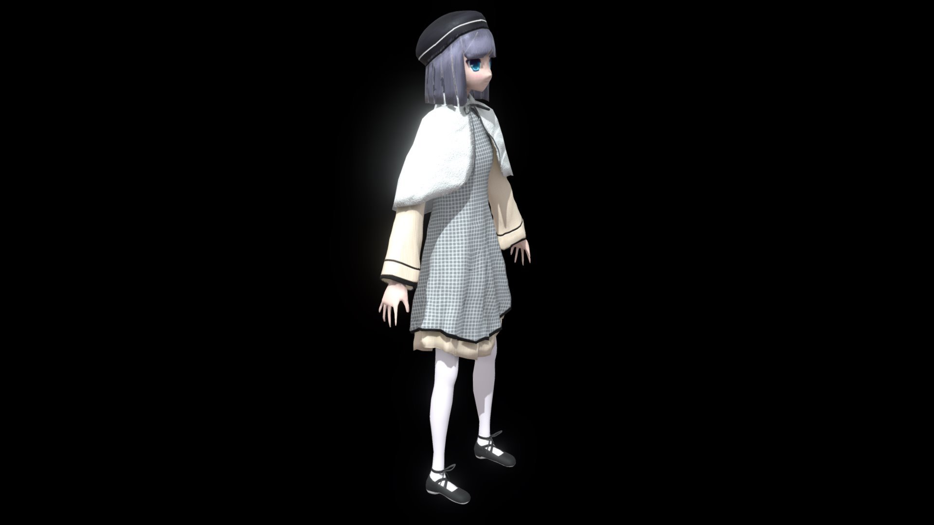 PBR Character Model - 3D model by Reiyume_Yukiko [a04dc9b] - Sketchfab