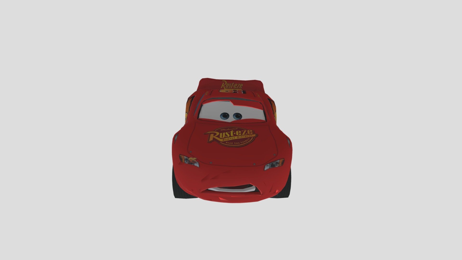 Cars Toon Maters Tall Tales Lightning McQueen - Download Free 3D model ...