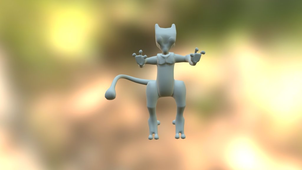 Mewtwo - 3D model by msegura94 [a04fafa] - Sketchfab