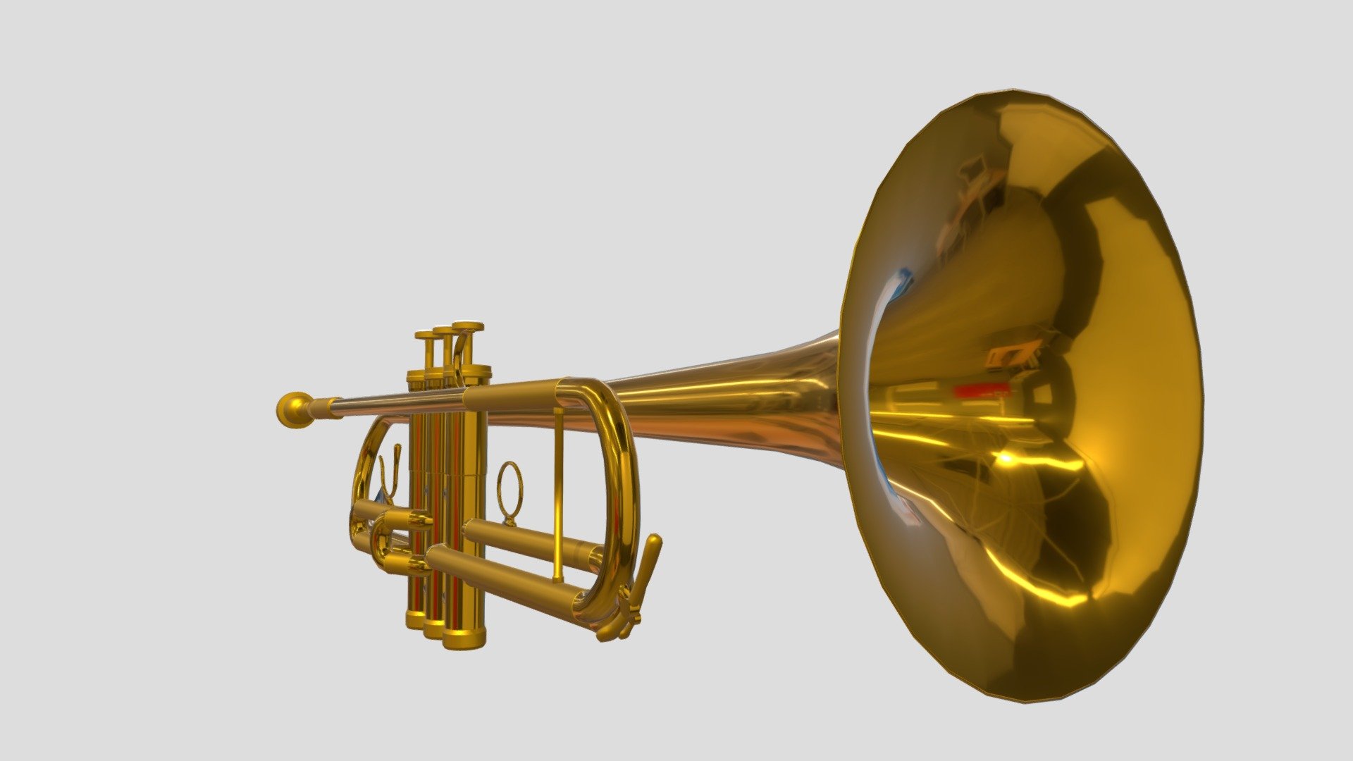 Trumpet - Download Free 3D model by Aron Studios (@AronGreene) [a05014f ...