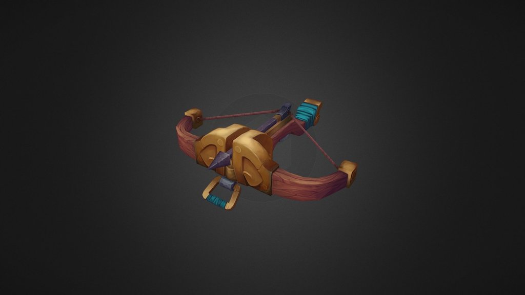 Stylized Crossbow - 3D model by Danil Kuptsov (@DKuptsov) [a05141c ...
